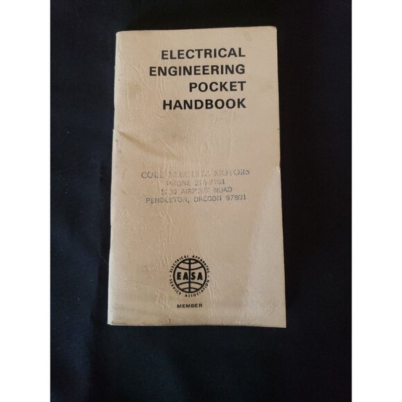 EASA Technologies | Media | Vintage Electrical Engineering Pocket ...